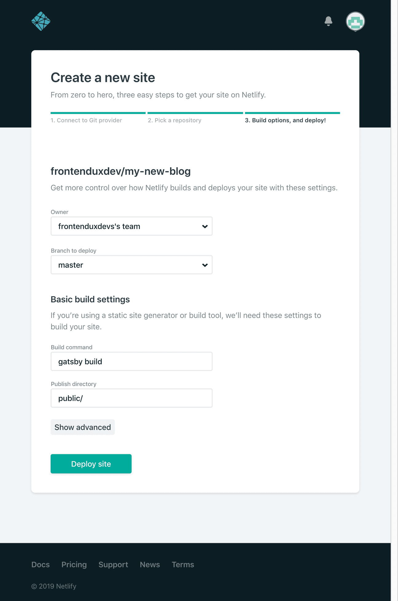How To Setup A Developer Blog With Gatsbyjs And Netlify Frontendux